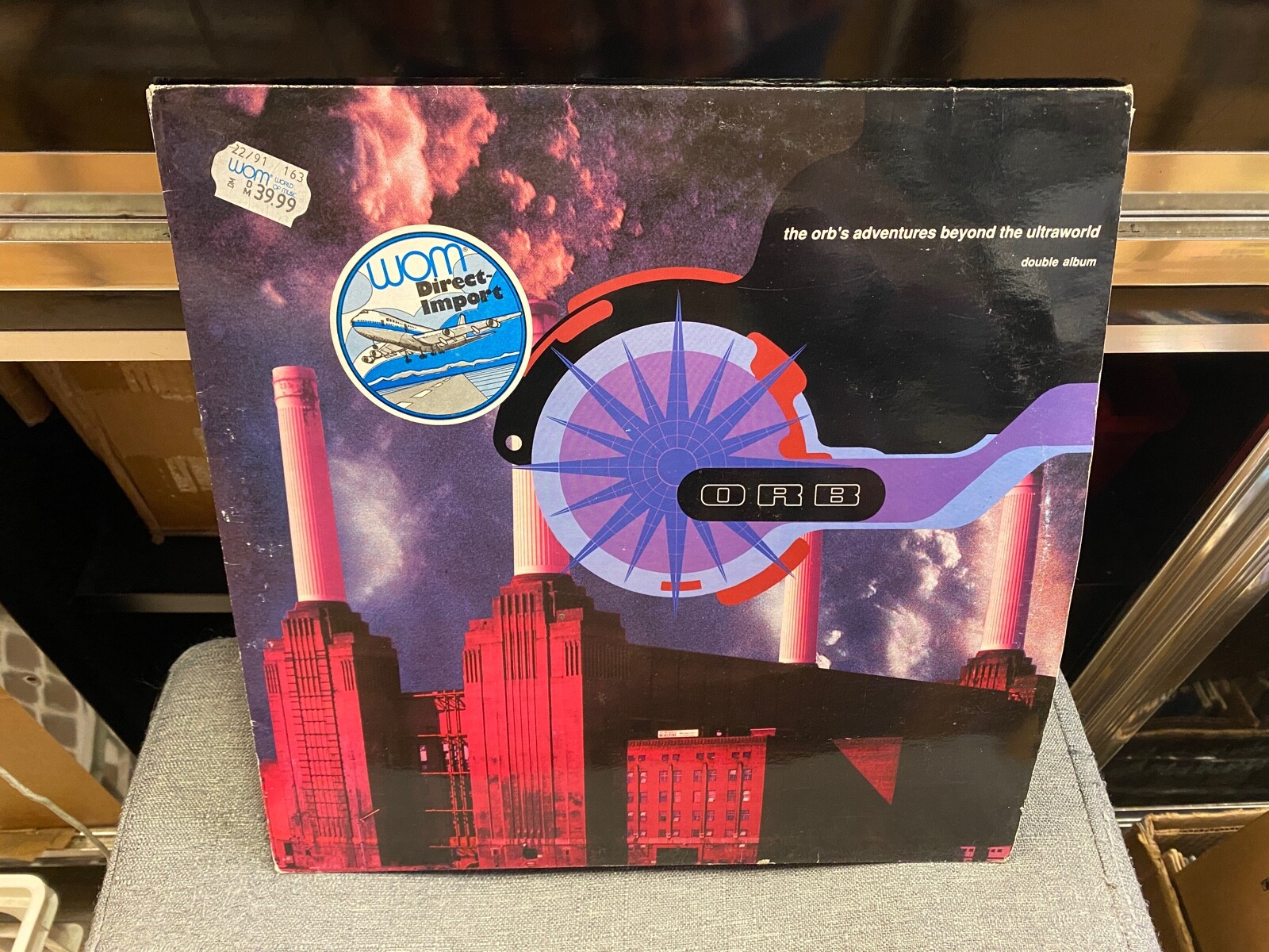 Orb The Orb's Adventures Beyond The Ultraworld 2x LP 1991 UK inners ...