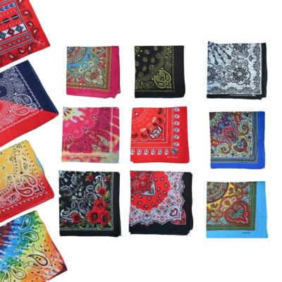 Funky Extra Large XL Checker Bandana Rainbow Multi Colours Lightweight ...