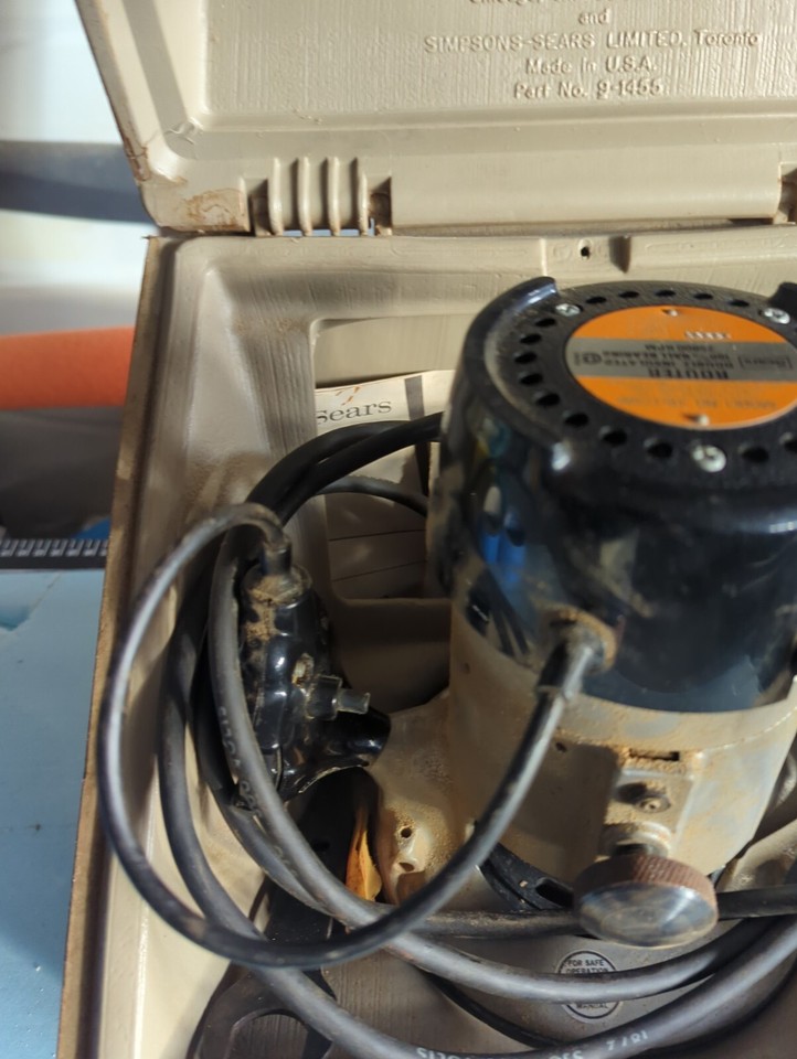 Craftsman Sears Router Vintage | eBay