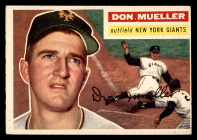 1956 Topps Baseball #241 Don Mueller EX/MT *h1 | eBay