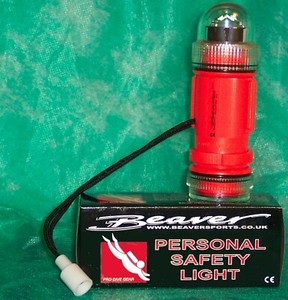 Scuba strobe diving ELECTRA dive torch LED safety lamp new BEAVER ...