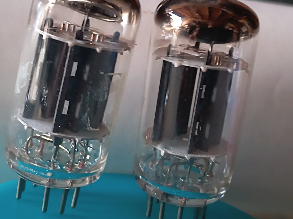 (2) NEC 12AU7 True Match Pair Power Vacuum Tubes Tested And Strong | eBay