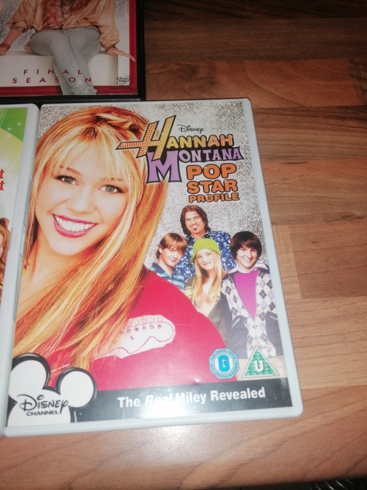 HANNAH MONTANA COMPLETE SERIES 1-4 Plus the movie and specials dvd ...