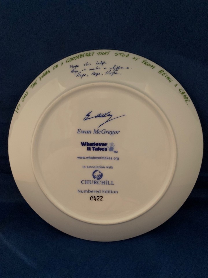 EWAN McGREGOR Whatever It Takes Limited Numbered & Signed Collectible ...