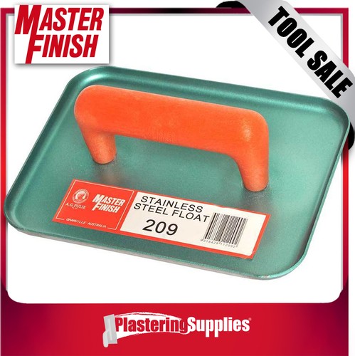 MasterFinish Float Stainless Steel 160 x 210mm 209 Master Finish | eBay ...