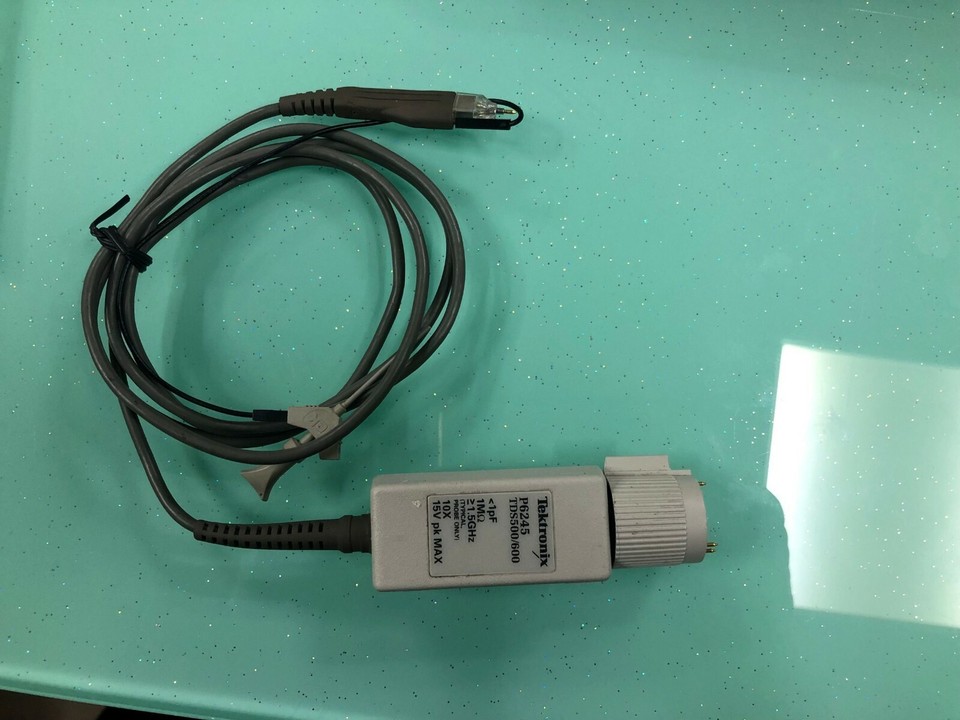 Tektronix P6245 TDS500/600 1pF 1.5GHz, 10X, 15v pk MAX Oscilloscope ...
