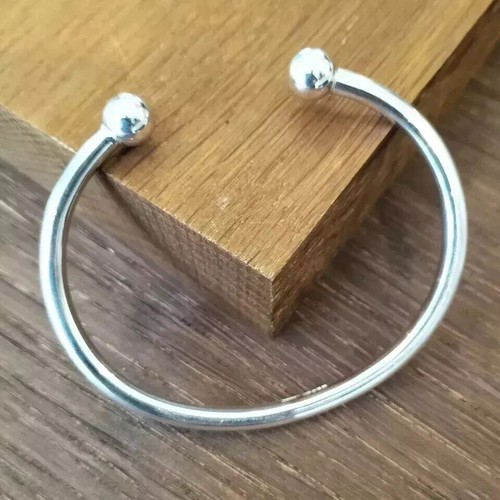 Solid Torque Bangle 925 Silver Torque Bangle Men's Torque Bangle Silver Bangle | eBay Australia