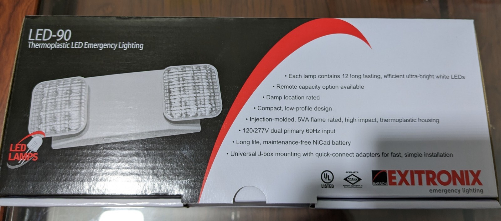 Keystone LED Emergency Back-Up Driver Kit (KT-EMRG-LED-5-500-K1) for ...