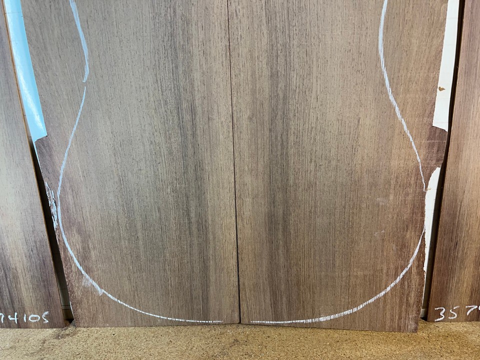very rare quartersawn madagascar rosewood guitar set luthier tonewood ...