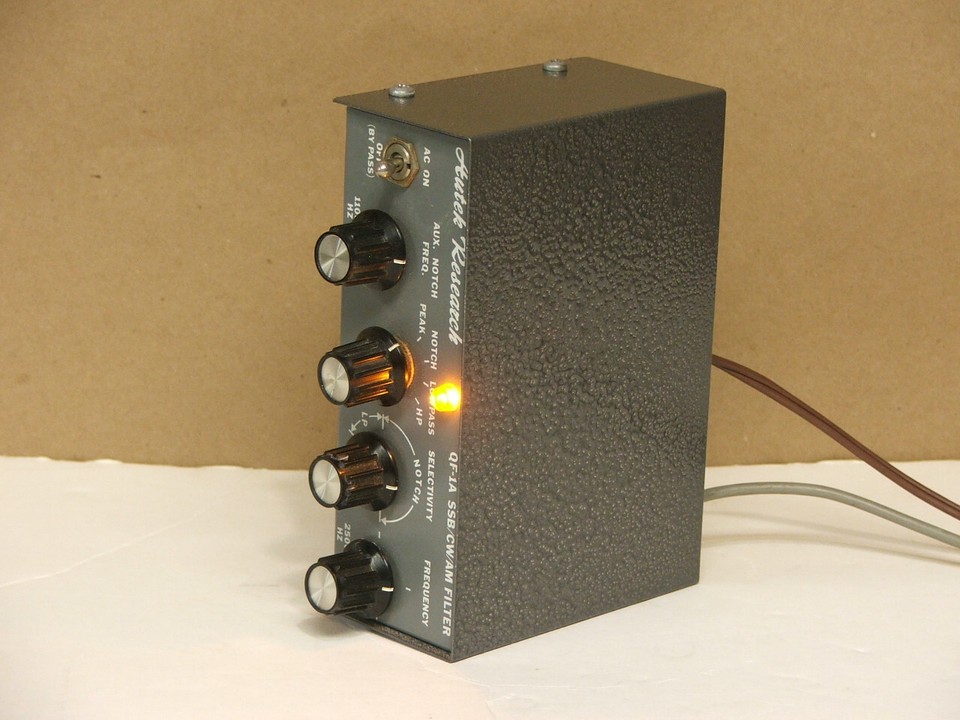 Autek Research QF-1A Ham Radio SSB CW AM Filter - AC/DC - W/ Manual ...
