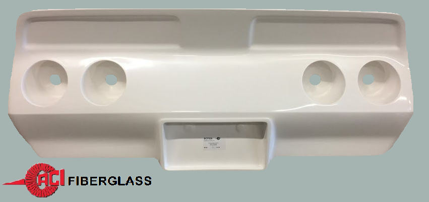 1974-82 C3 Corvette Custom Fiberglass Rear Bumper ACI Fiberglass Made ...