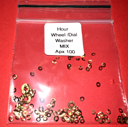 MIXED Dial / Hour Wheel Washer for Various Size Watch Dial Approx 100 ...