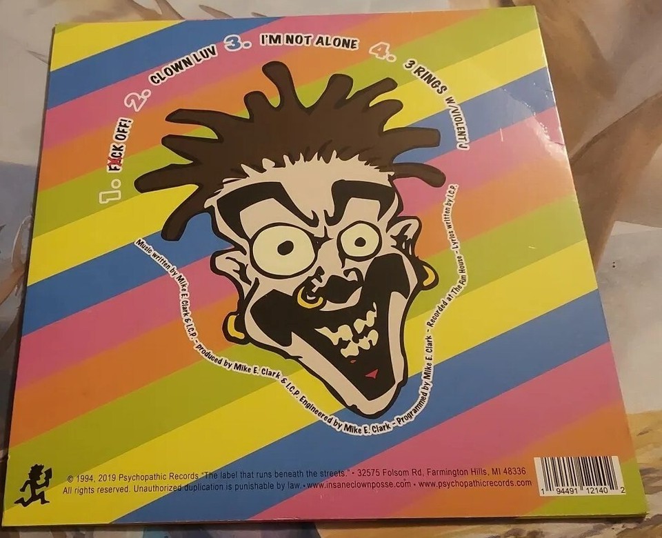 SHAGGY 2 DOPE - FUCK OFF NEW VINYL ICP insane clown posse record ...