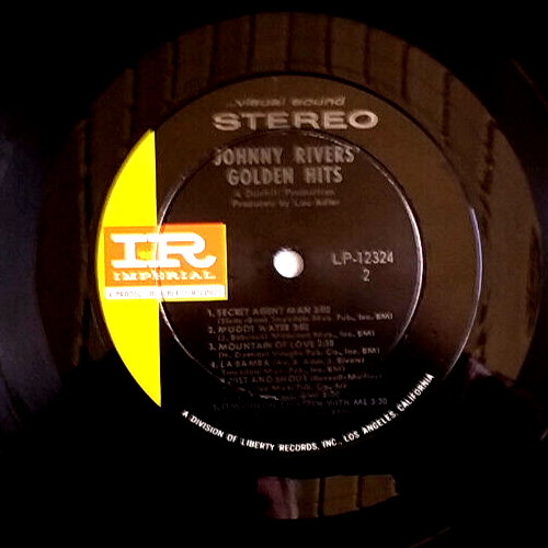 Johnny Rivers – Johnny Rivers' Golden Hits - Vinyl LP 1966 Imperial LP ...