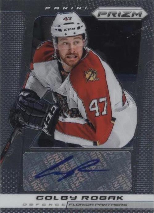 2013-14 Panini Prizm - Autographs Colby Robak #A-YK (AU) for sale ...