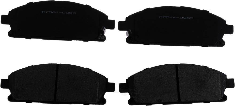 Disc Brake Pad Set-PSM Semi-Met Disc Brake Pad Front Autopart Intl 1402 ...