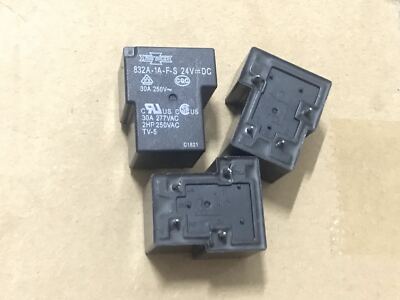 10pcs New 832A-1A-F-S 24VDC Power Relay 30A 250VAC 4 Pins | eBay