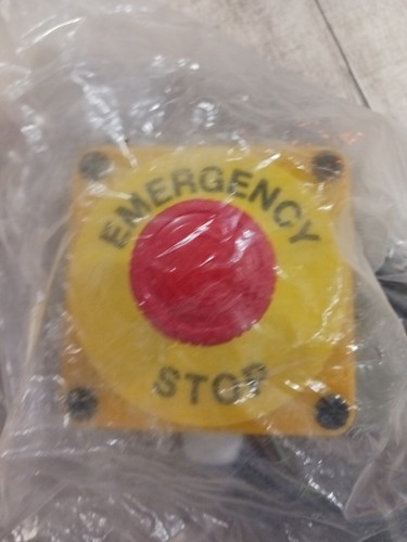 EPO. Emergency Stop Button. NOS.. ROHS 10' Cable | eBay