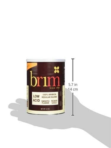 Brim Low Acid Ground Coffee, Regular Blend, 12 OZ | eBay