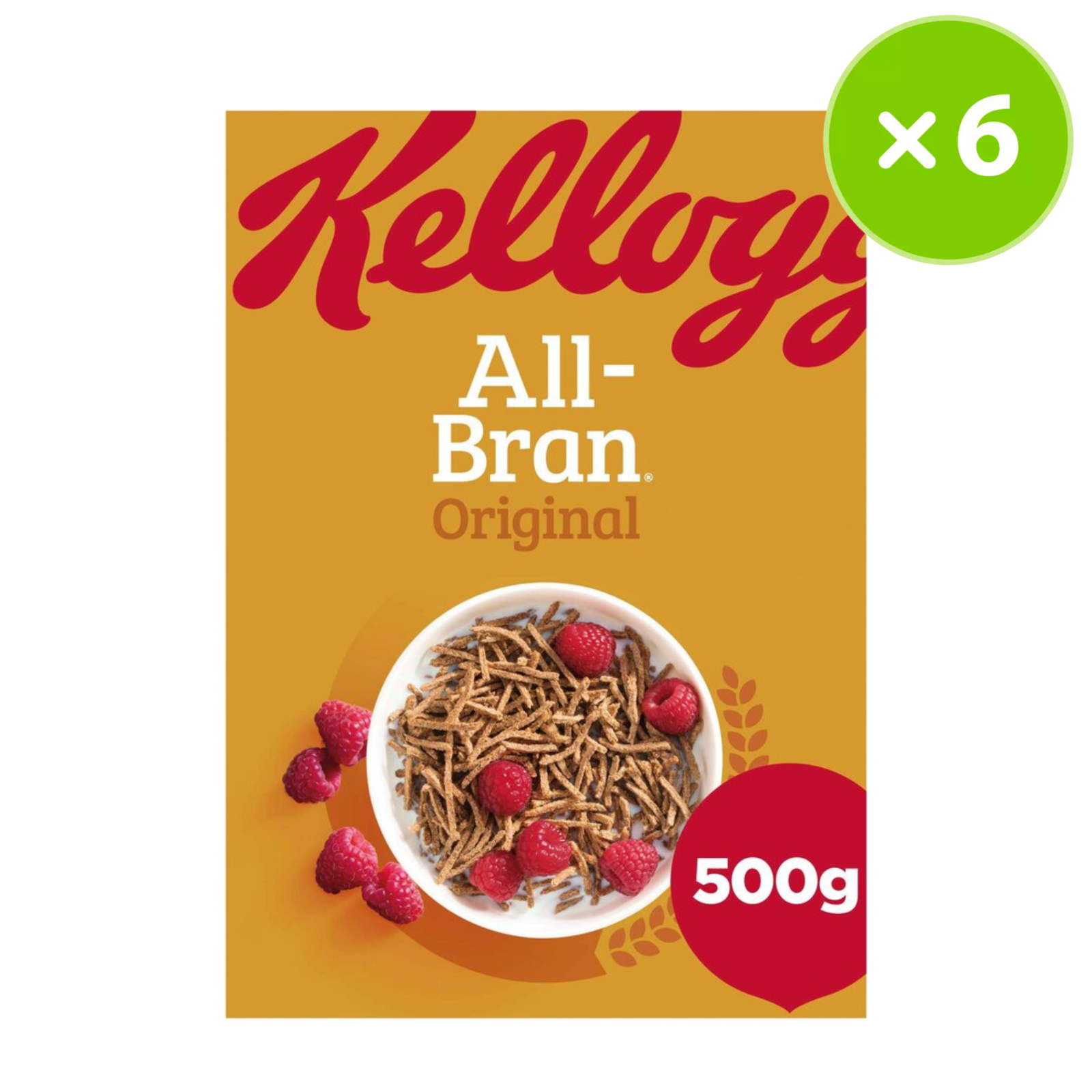 Kellogg's All Bran Original 500g X6 Boxes | eBay