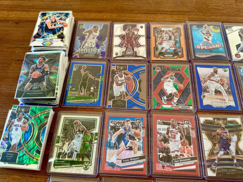 HUGE 200+ SPORTS CARD VALUE LOT NBA NFL MLB Rookies Auto Cheap ...