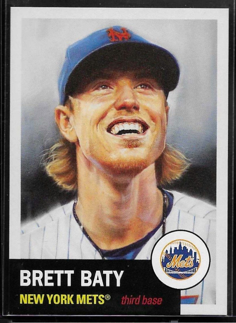 2024 Topps MLB® Living Set® # 726 BRETT BATY New York Mets 1,489 ...