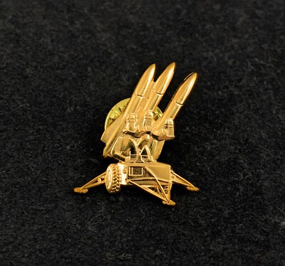 🌟Raytheon US Military MIM-23 Hawk SAM Missile Pin, Gold Pin For Hat ...