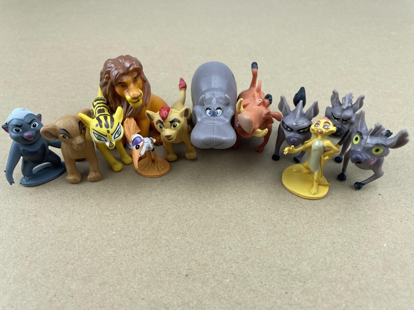 12Pcs The Lion King Lion Guard Simba Kion Timon Action Figures Kids ...