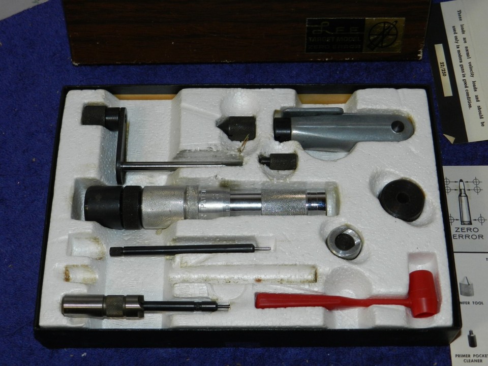 VINTAGE LEE TARGET MODEL LOADER ZERO ERROR 22/250 22 250 IN BOX | eBay