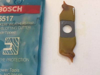 Bosch 85517 1/6" Kerf Weatherstrip & Slotting Cutter Carbide Tipped ...