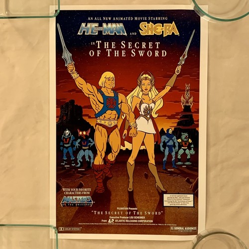 HE-MAN & SHE-RA from HE-MAN Cartoon Posters 16" x 24" | eBay