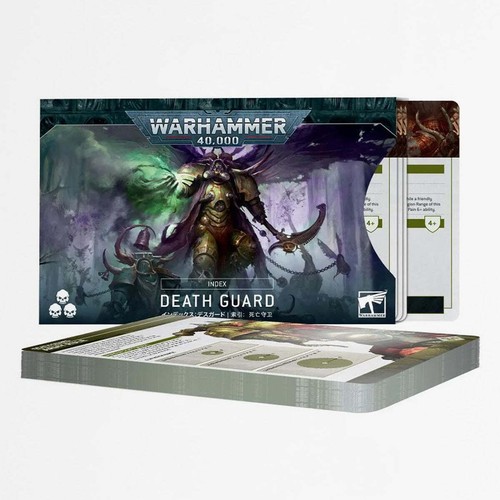 Warhammer 40K Index Cards Death Guard | eBay