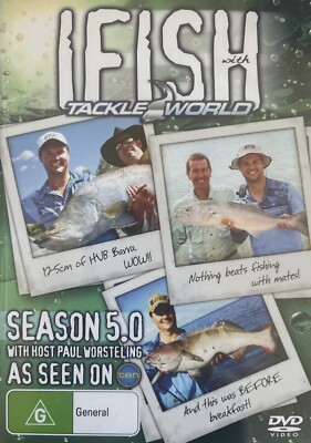 DVD NEW: IFish with Tackle World Fishing | Season 5.0 - 2006 TV Fishing ...