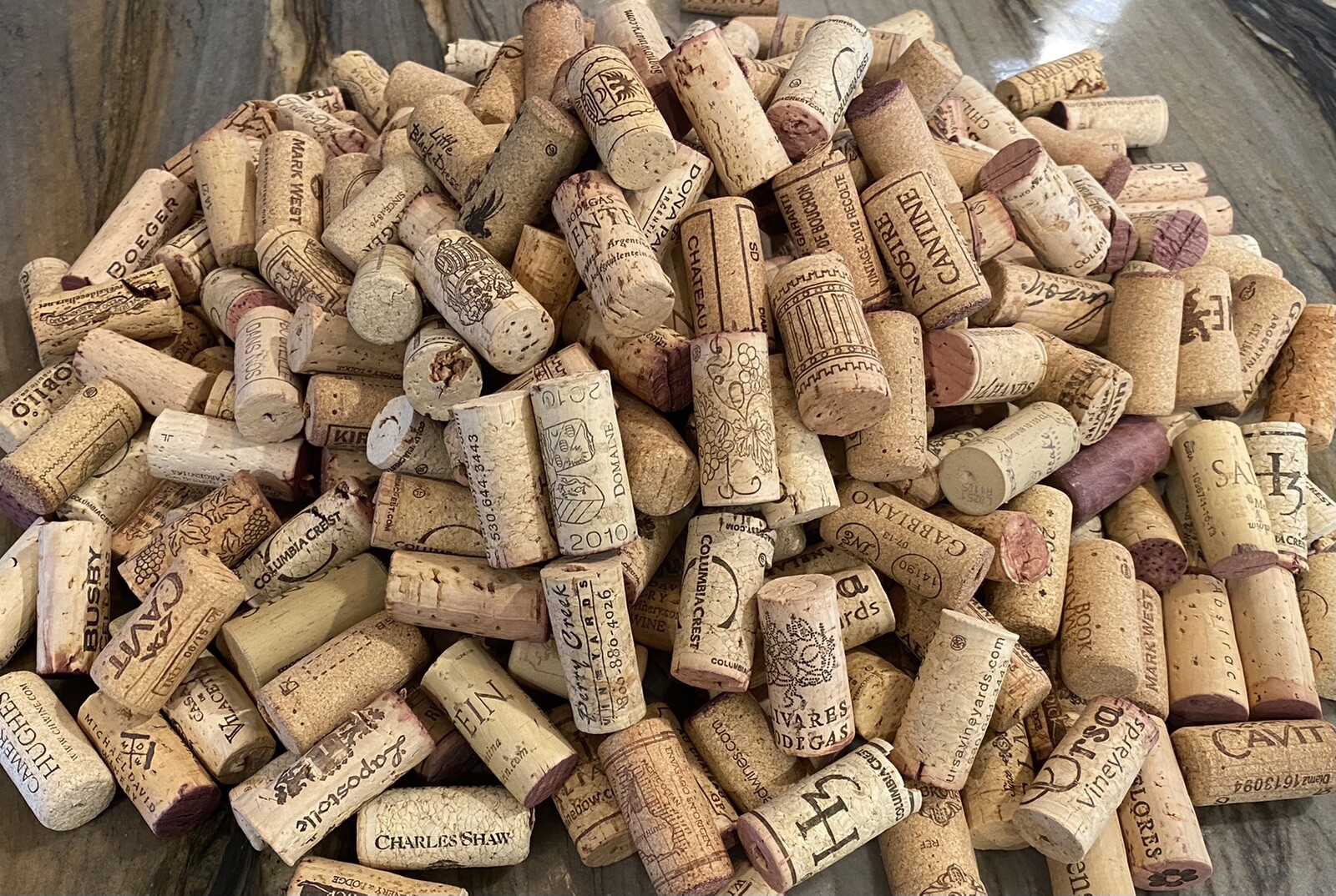 Natural Used Wine Corks Lots of 10, 20, 30, 40, 50, 100, 250, 500 ...