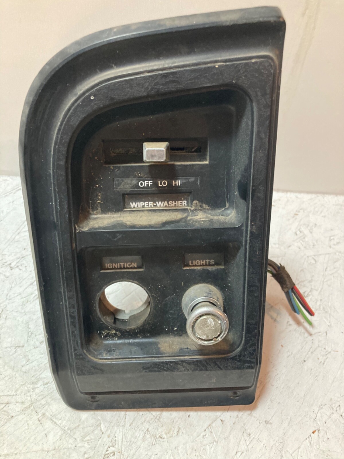 1976 1977 FORD VAN Dash IGNITION Bezel WIPER LIGHT Switch Cargo ...