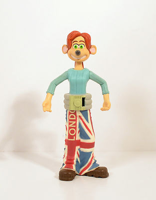 2006 Rita the Rat Mouse 5" McDonald's Movie Action Figure #2 Flushed ...