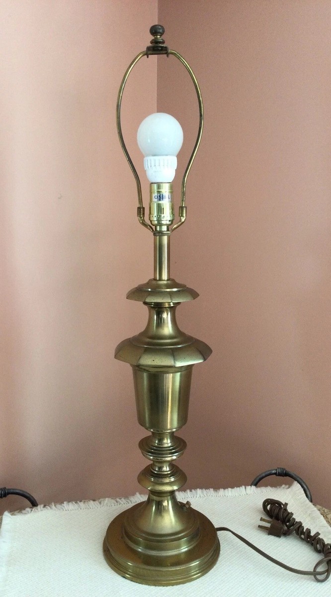 Stiffel Lamp Switch Parts STIFFEL ATOMIC MODERN BRASS CLAW TABLE LAMP