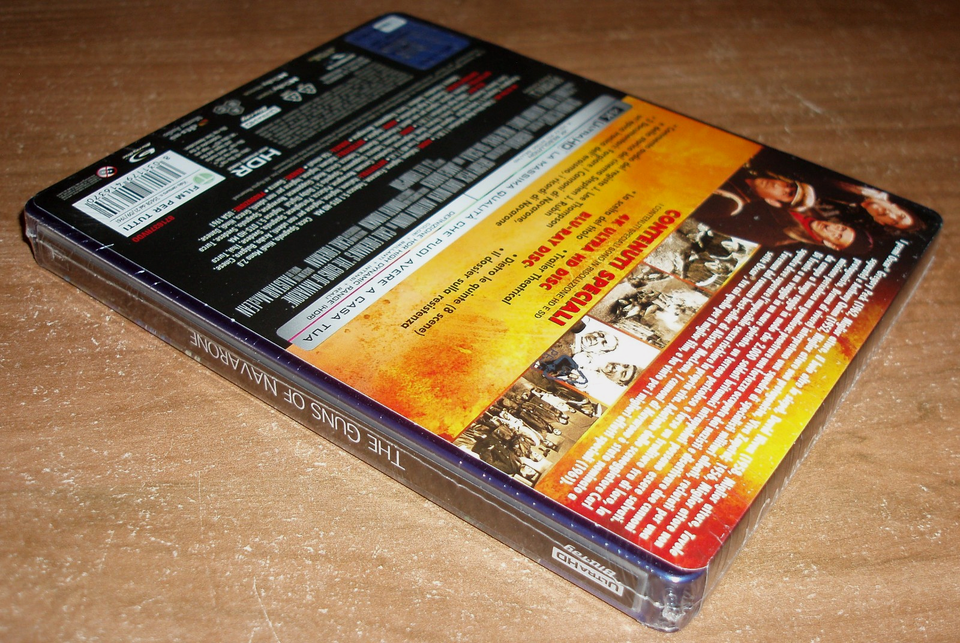 I Cannoni Di Navarone (The Guns Of Navarone) 4K+Blu-ray Steelbook Nuovo ...