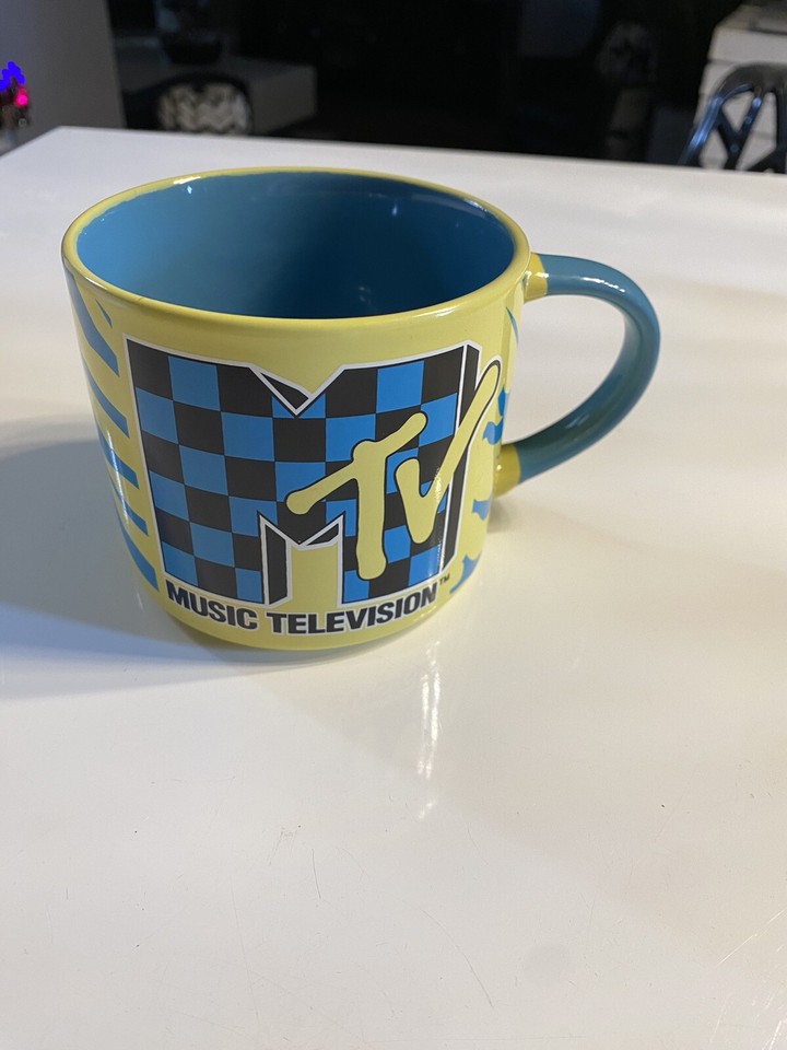 Coffee Mug, MTV Logo: I Want My MTV, 15 oz., New | eBay