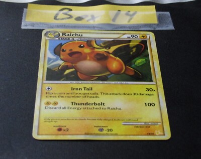Raichu - 19/30 - Raichu Trainer Kit NM Promo Pokemon 2B3 | eBay