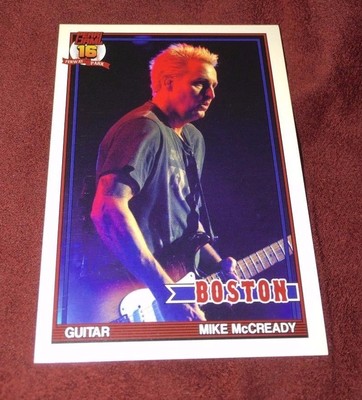 PEARL JAM Boston Baseball Card 2016 - Mike McCready 4 strat - Fenway ...