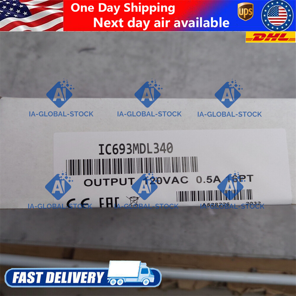 1pc New In Box GE FANUC IC693MDL340 PLC AC Output Module 120VAC 16PT | eBay