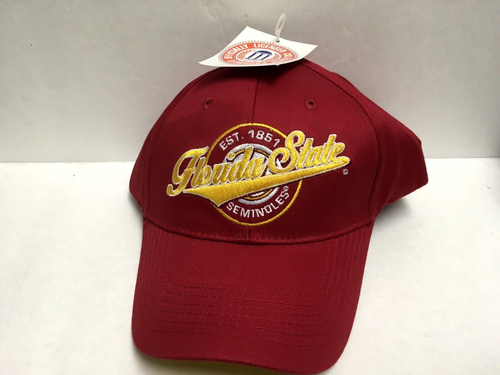 FLORIDA STATE UNIVERSITY SEMINOLES BASEBALL CAP HAT, LICENSED, ONE SIZE ...