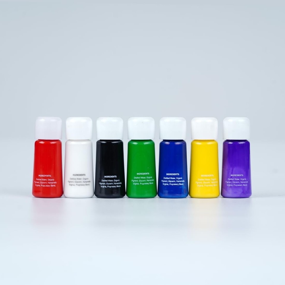 Dragonhawk Tattoo ink Premium Supply, Great for Shading- 5ml Bottle 7 ...