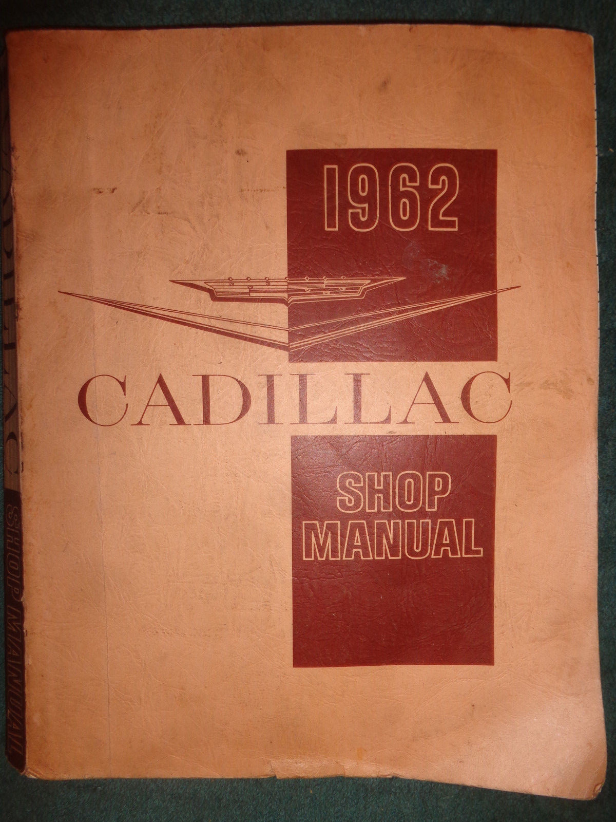 1962 CADILLAC SHOP MANUAL / ORIGINAL SERVICE BOOK / ALL SERIES!! | eBay