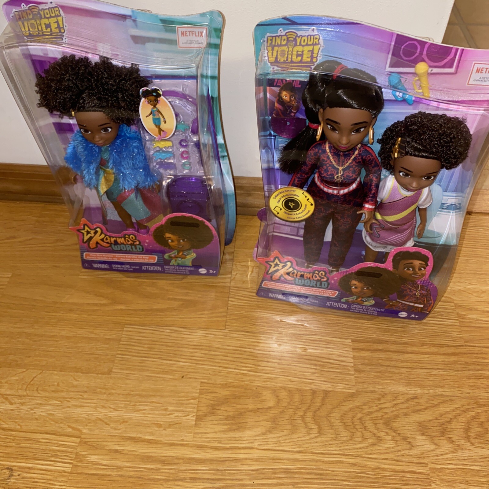 Karma's World Rap Star Karma Doll Mattel 10" New Netflix & 3 McDonald's ...
