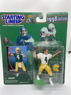 1998 NFL Starting Lineup Brett Favre Green Bay Packers Action Figure | eBay