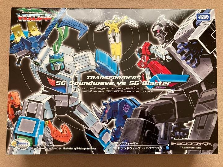 TRANSFORMERS G1 reissue TAKARA e-Hobby Shattered Glass SG Soundwave VS ...