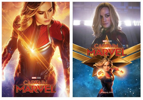 Captain Marvel Promo Card | eBay