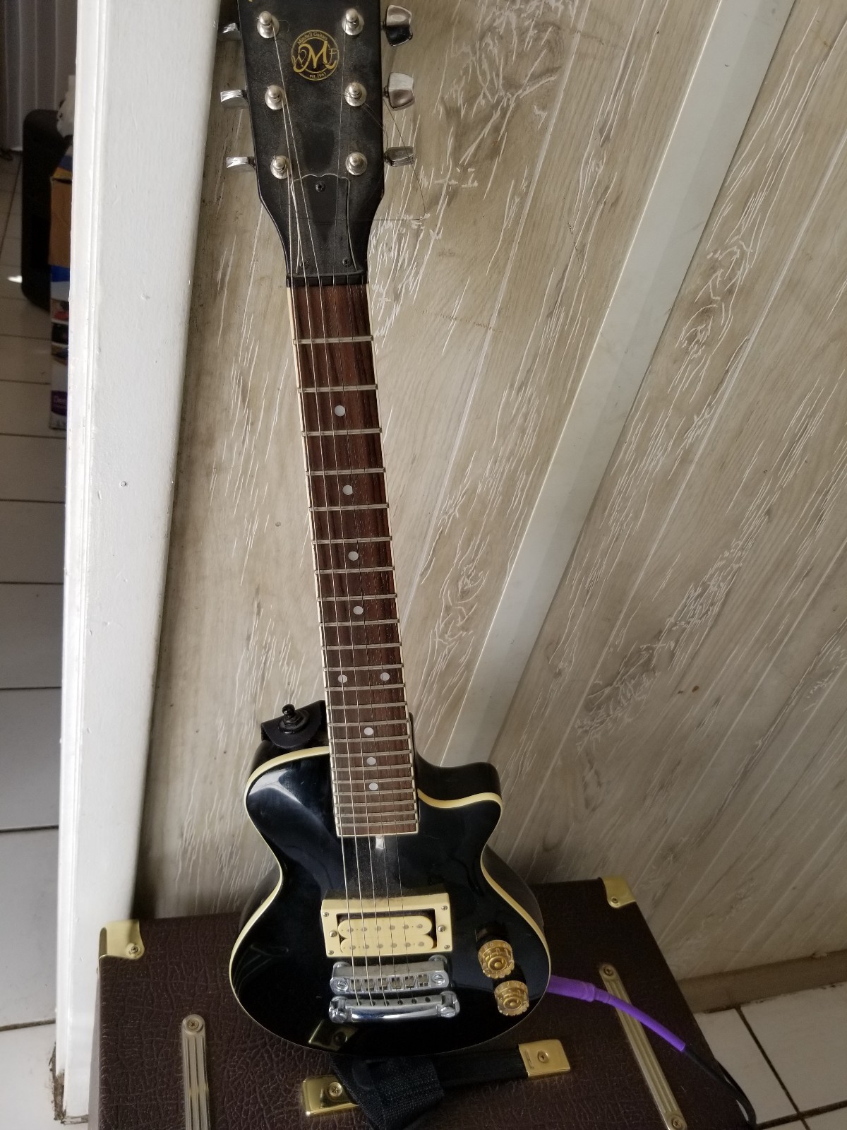 Jet Mitchell Mini Guitar vintage year 1970 beautiful | eBay